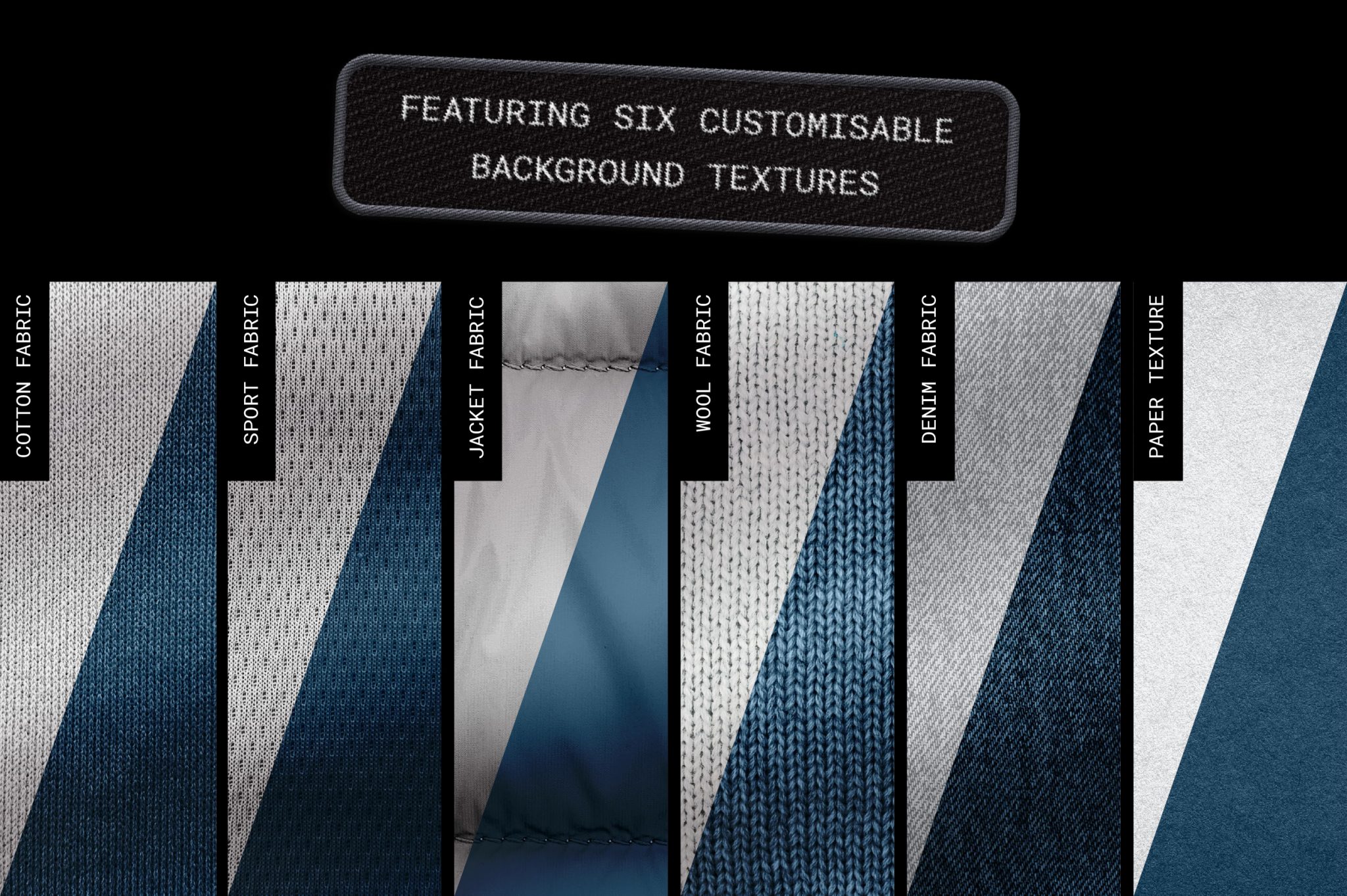 Custom Shape Embroidery Patch Mockup, Apparel Mockup | Supply.Family