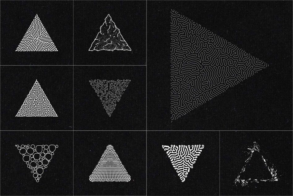 Triangles 3, Vector Graphic | Supply.Family