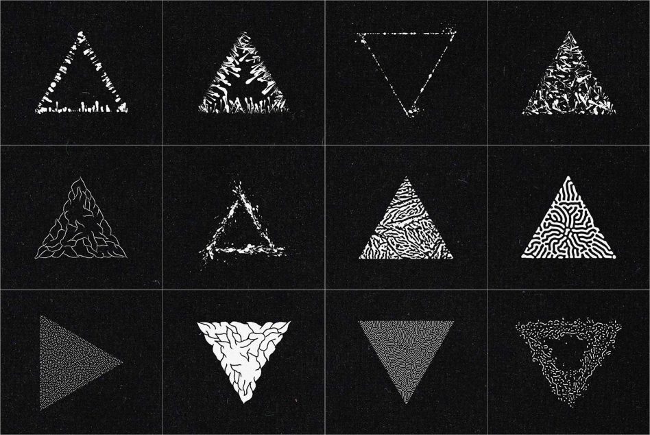 Triangles 3, Vector Graphic | Supply.Family