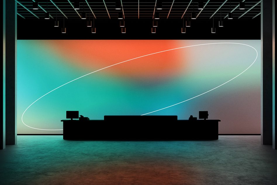 Venue Screen 03 Standard Mockup, Event Screen Mockup | Supply.Family