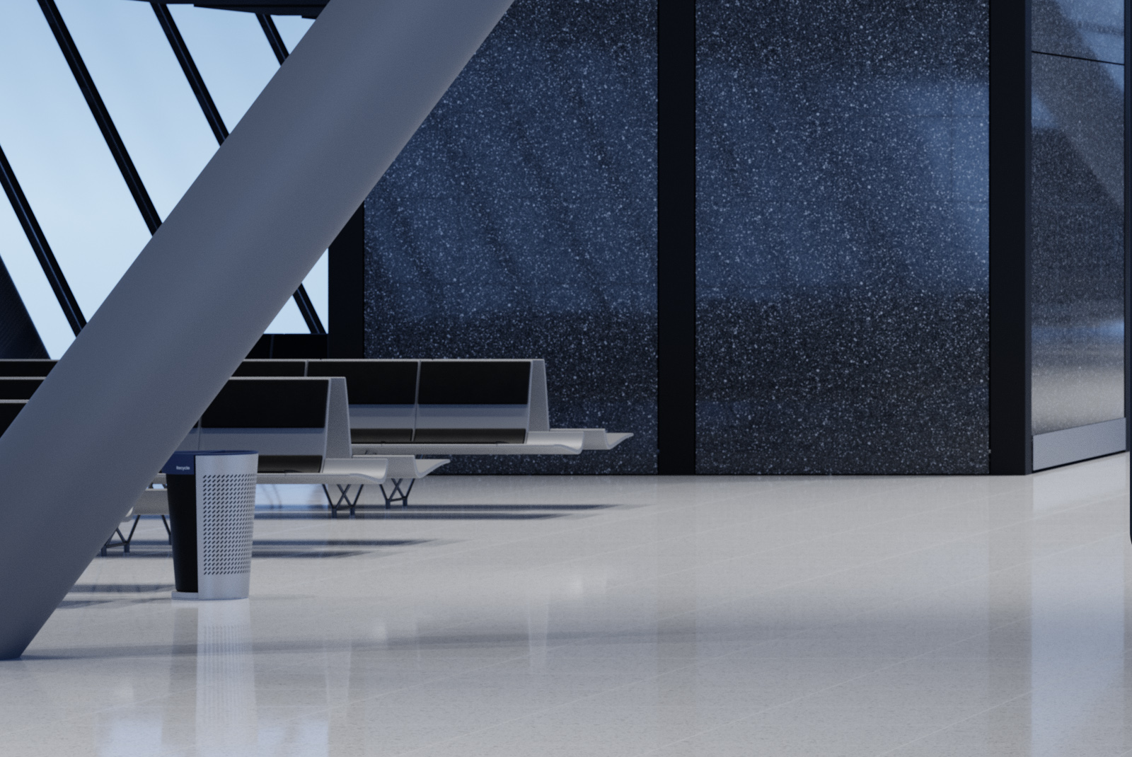 Airport Terminal Mockup — Supply.Family — Mockups, Fonts, Graphics ...