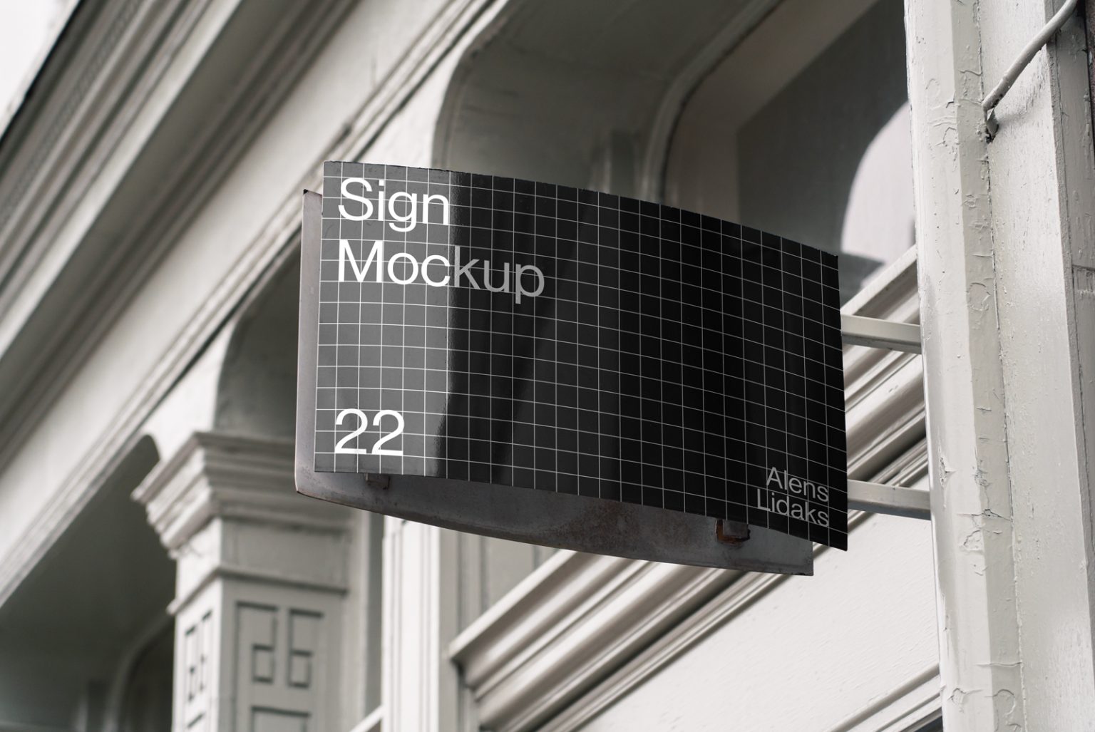 Sign Mockup 22 AL, Object Mockup | Supply.Family