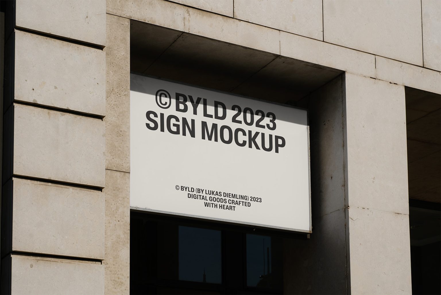 Sign 10 Mockup, Outdoor Mockup | Supply.Family