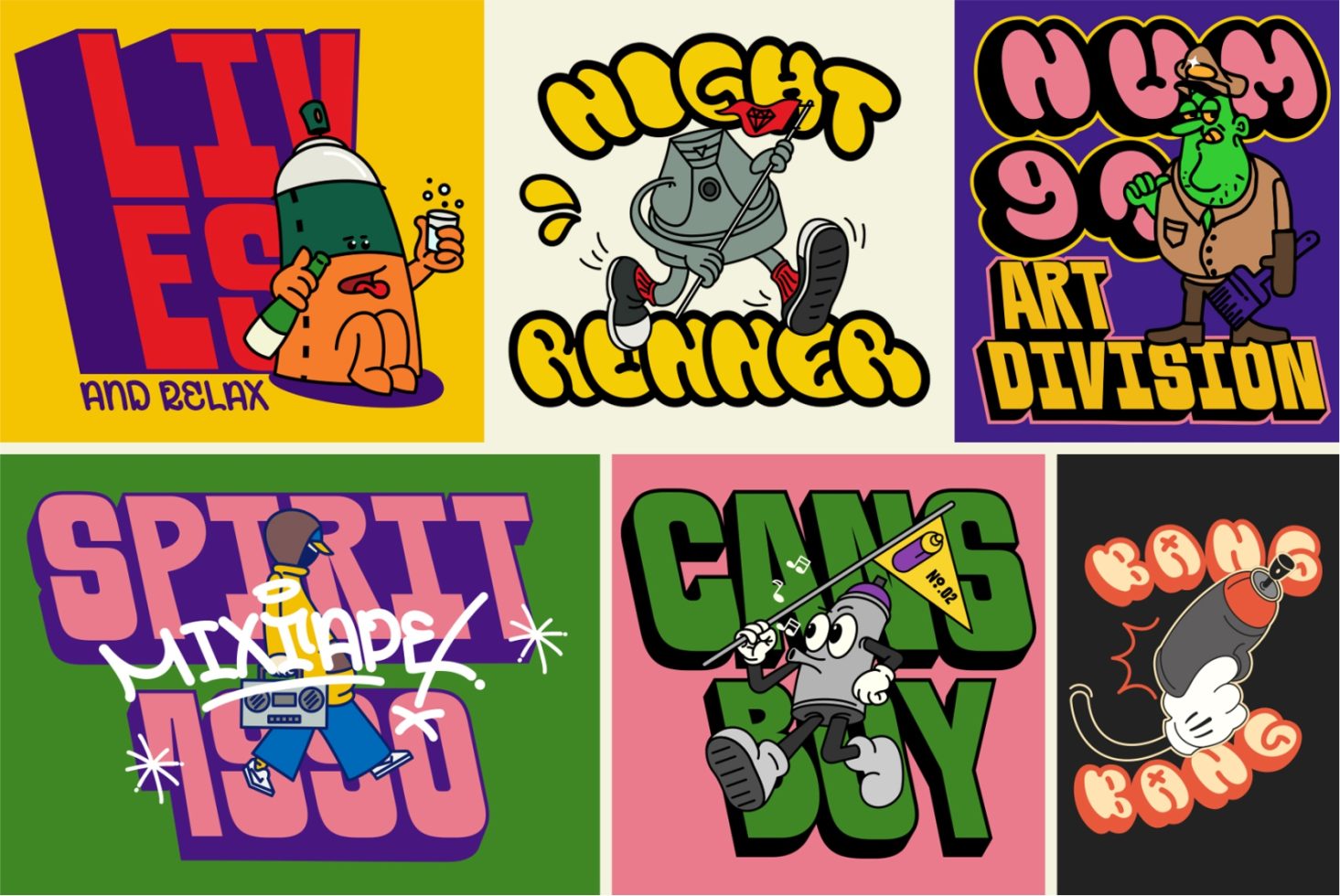 Num.91, Display Font | Supply.Family