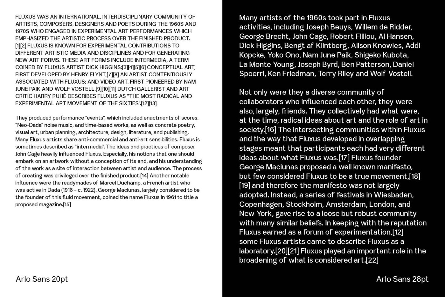 Arlo Sans, Sans Serif Font | Supply.Family