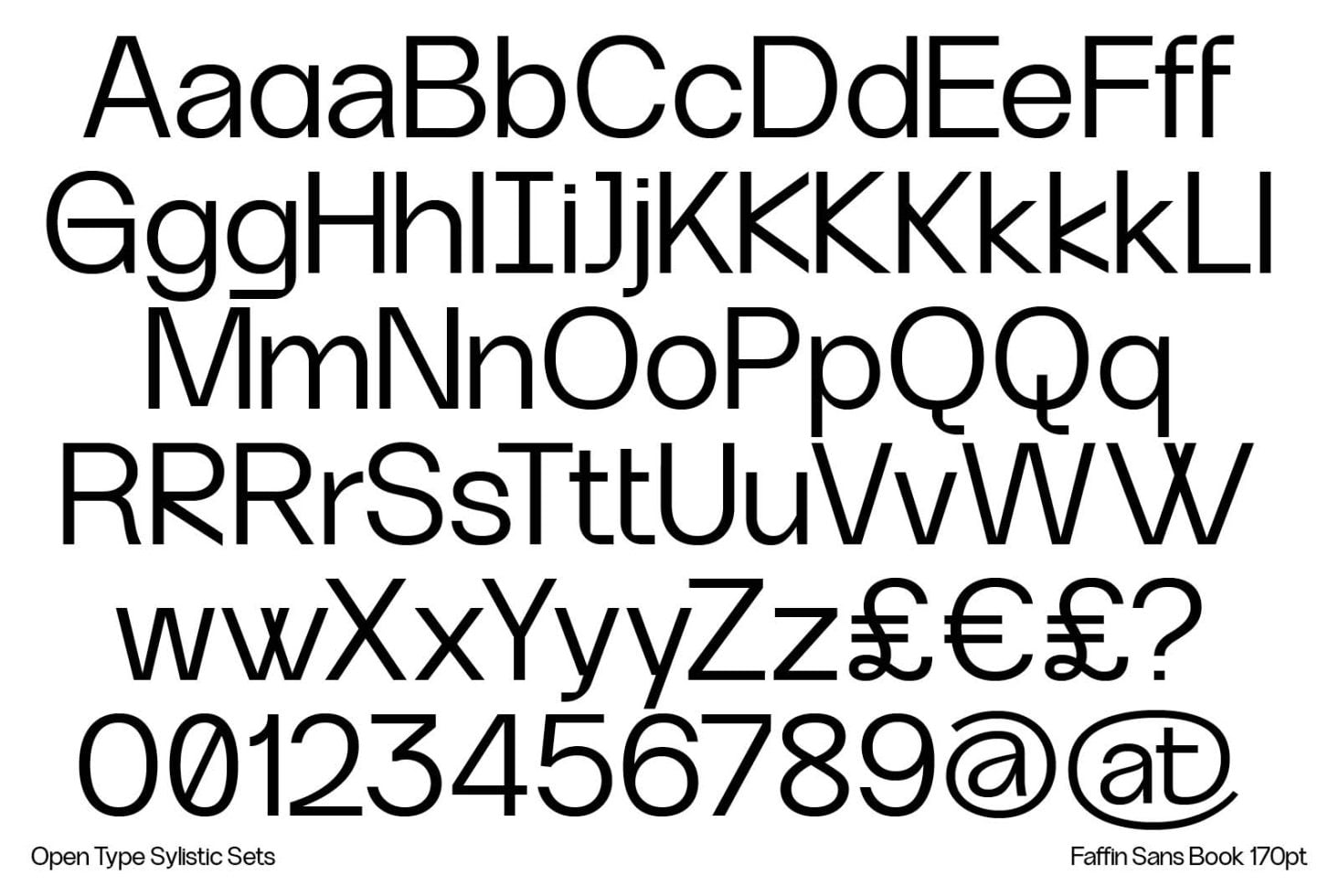 Faffin Sans, Sans Serif Font | Supply.Family