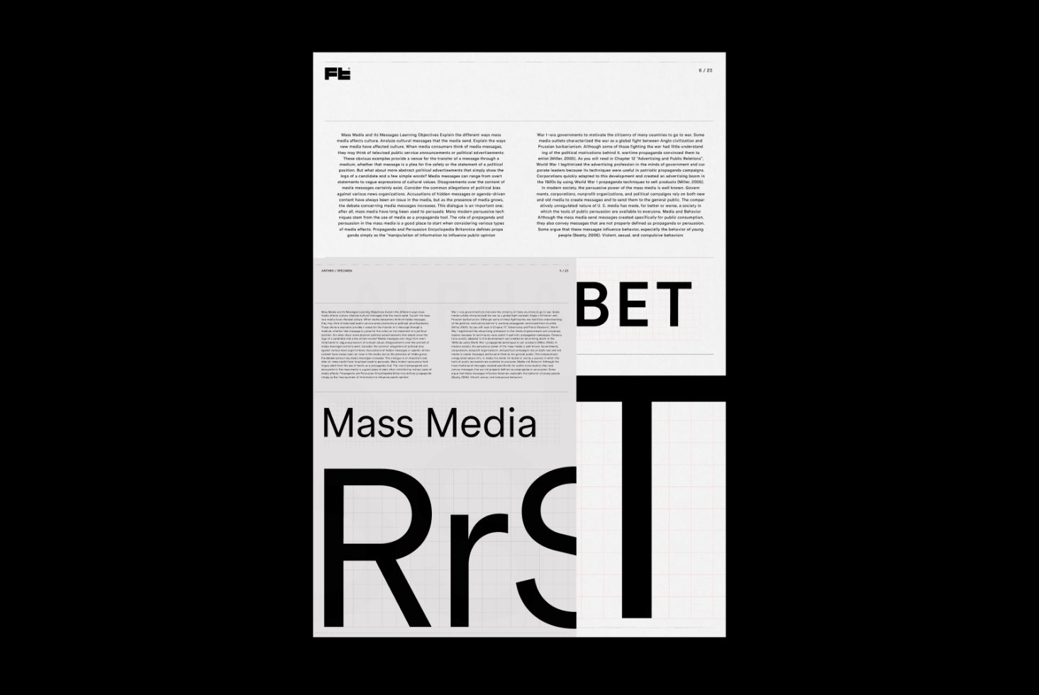 Anthro, Sans Serif Font | Supply.Family