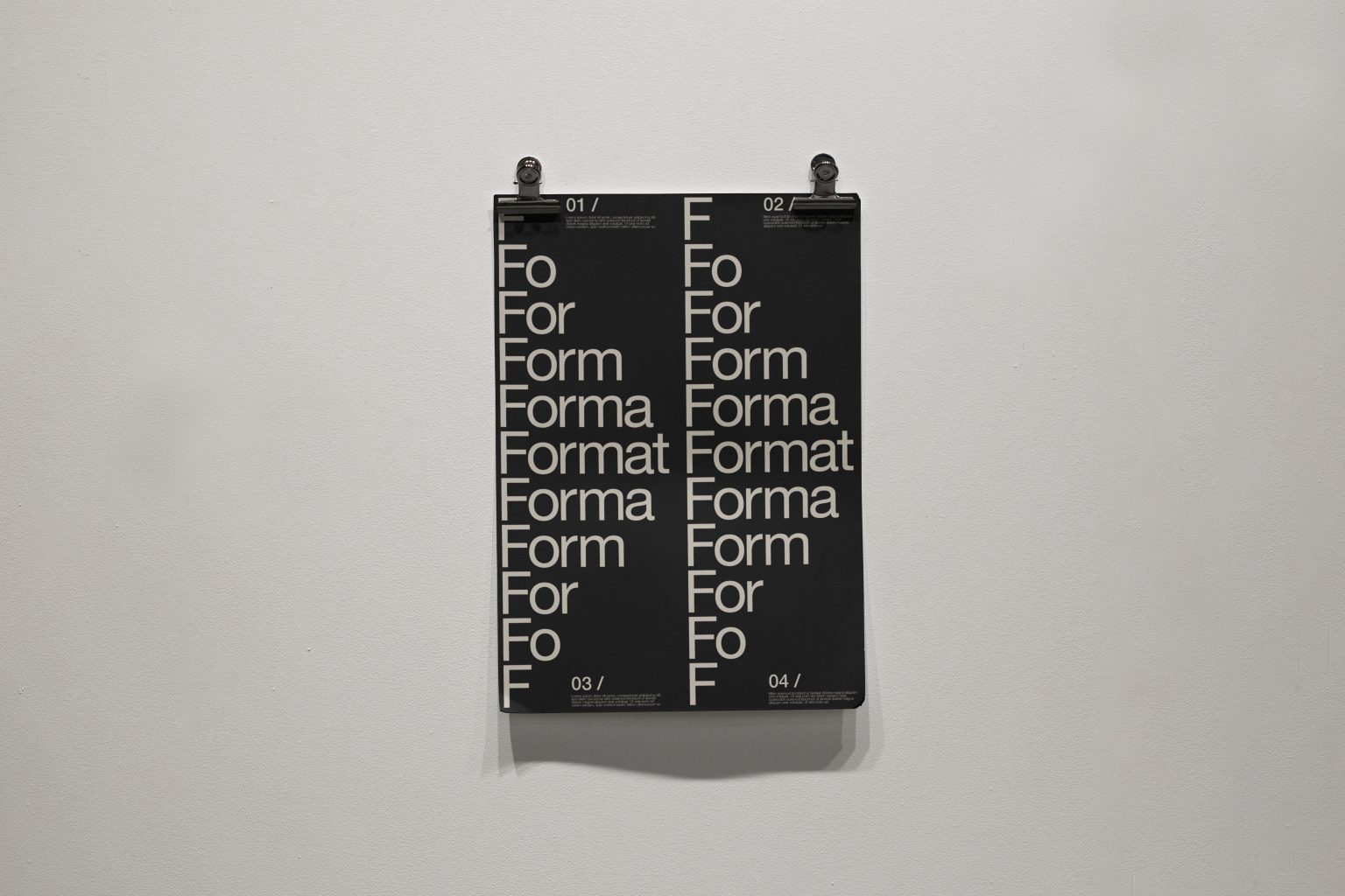 Batch 03 Poster Mockup 08, Object Mockup | Supply.Family