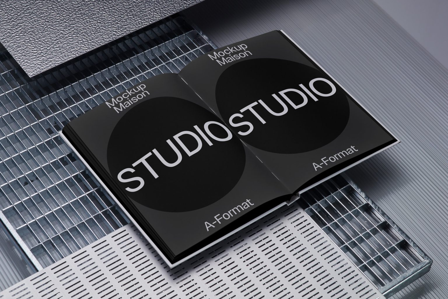 Book BK MTL 02, Mockup | Supply.Family