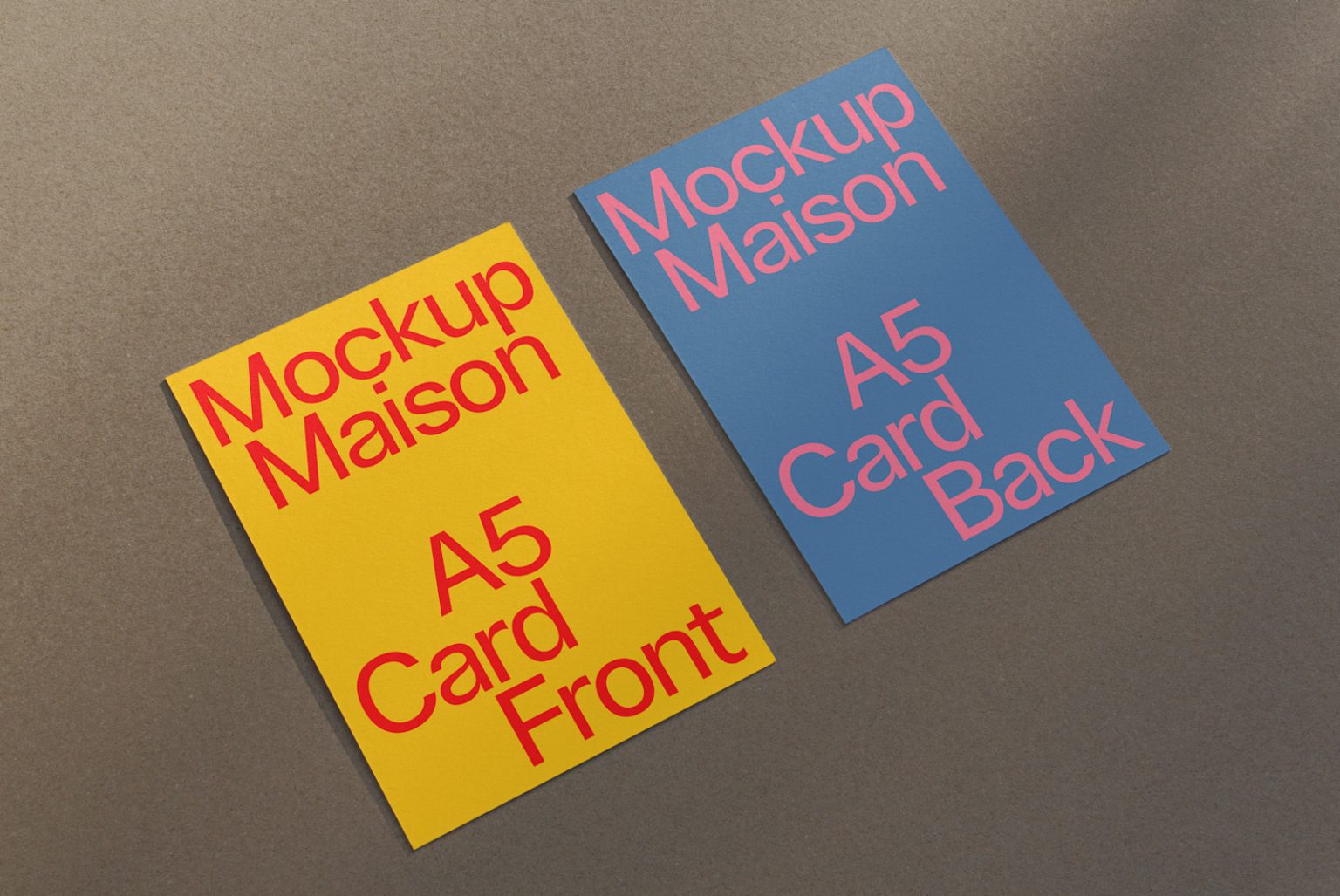 Card CD B 03, Mockup | Supply.Family