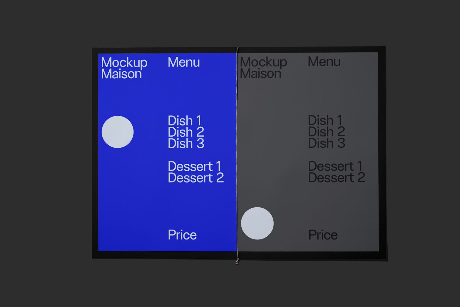 Menu MN CL3 02, Mockup | Supply.Family