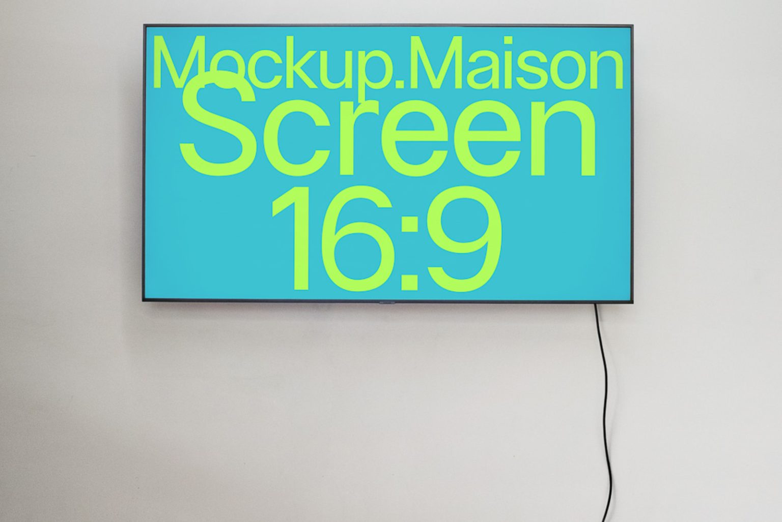 Gallery Screen SC I 07, Mockup | Supply.Family