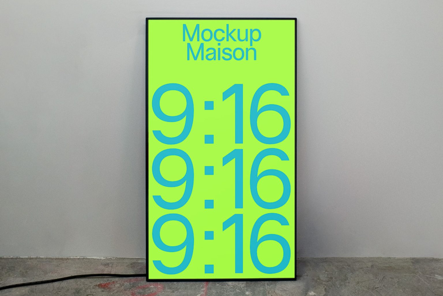 Gallery Screen SC I 09, Mockup | Supply.Family