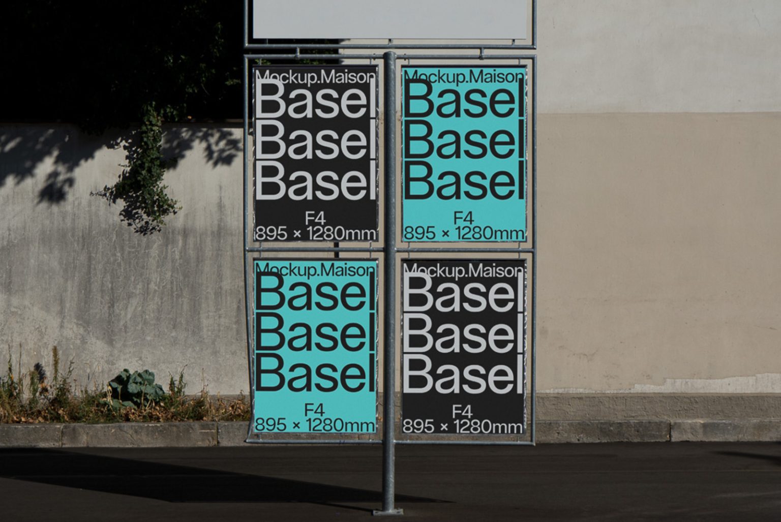 Format B2 A4 Poster Mockup 04 — Supply.Family — Mockups, Fonts ...