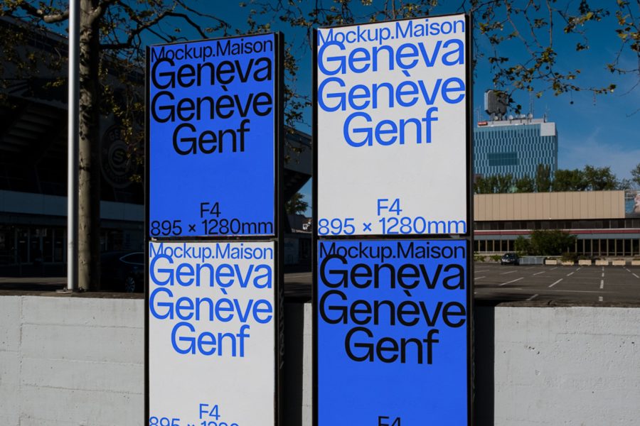 Urban Poster UP LA 03 — Supply.Family — Mockups, Fonts, Graphics ...