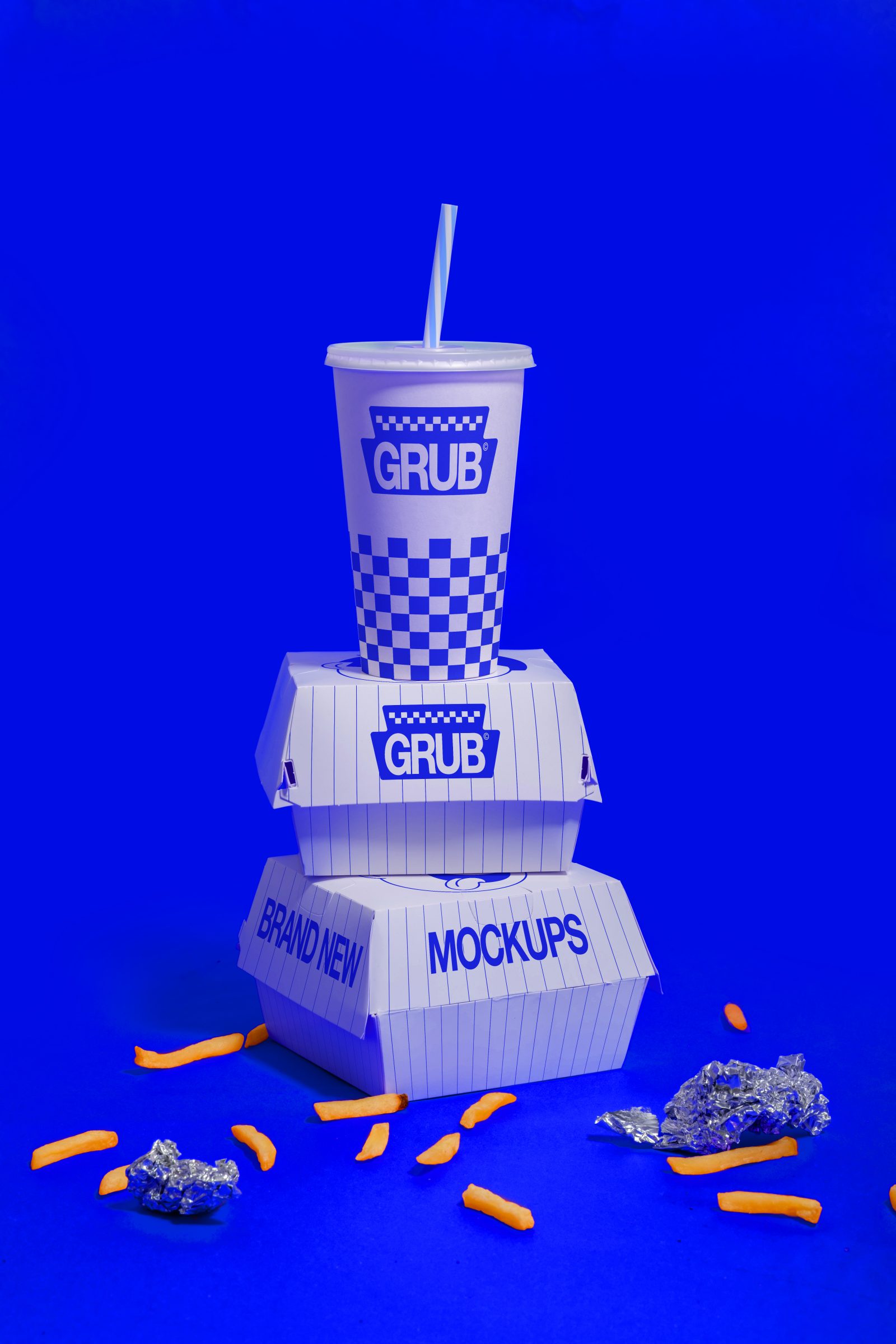 GRUB PACKAGING MOCKUP SET 02, Object Mockup | Supply.Family