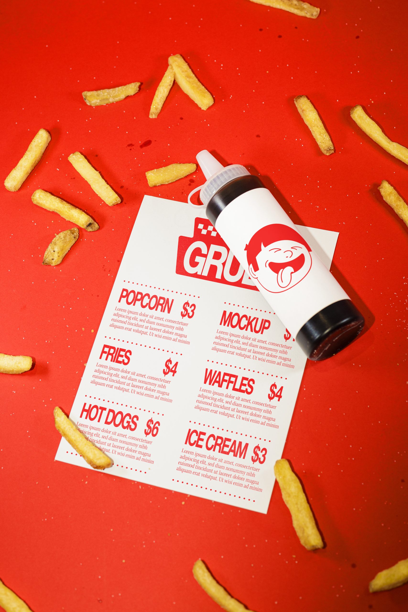 GRUB POSTER MOCKUP 02, Object Mockup | Supply.Family
