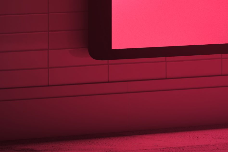 Landscape Lightbox Mockup, Outdoor Mockup | Supply.Family