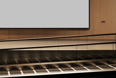 Large Screen Mockup M01, Event Screen Mockup | Supply.Family