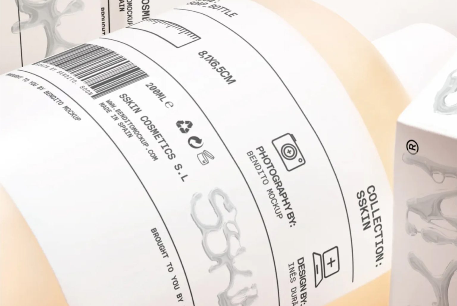 Format B2 Paper Bag Mockup 01 — Supply.Family — Mockups, Fonts ...