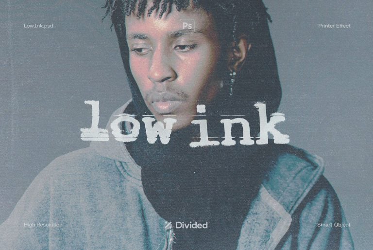 Low Ink Printer Effect, Graphic | Supply.Family