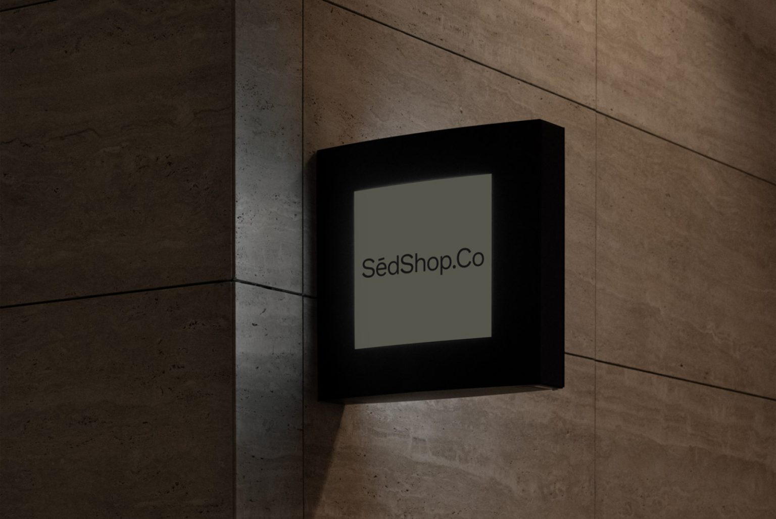 Sign / Lightbox Mockup S06 29, Object Mockup | Supply.Family