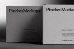 Embossed Square Boxes Mockup PMBM18, Object Mockup | Supply.Family
