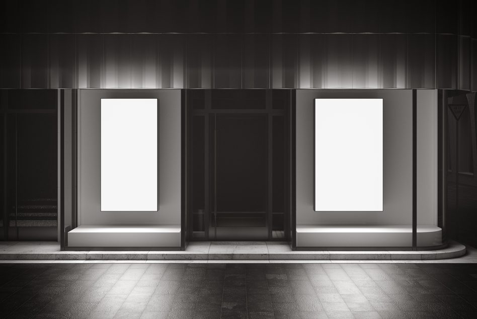 Store Window-Display Mockup 1, Outdoor Mockup | Supply.Family