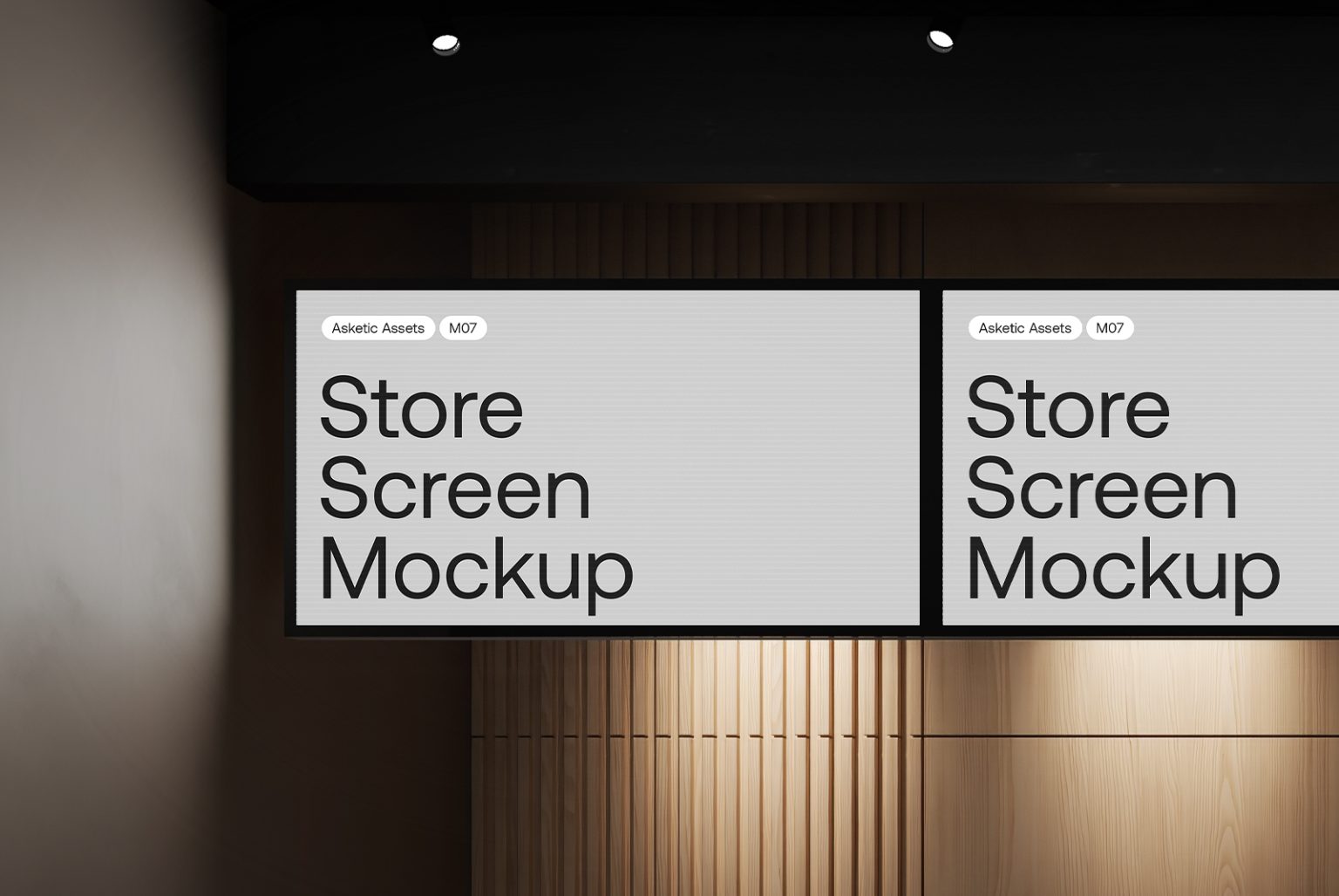 Store Screen Mockup M07, Event Screen Mockup | Supply.Family