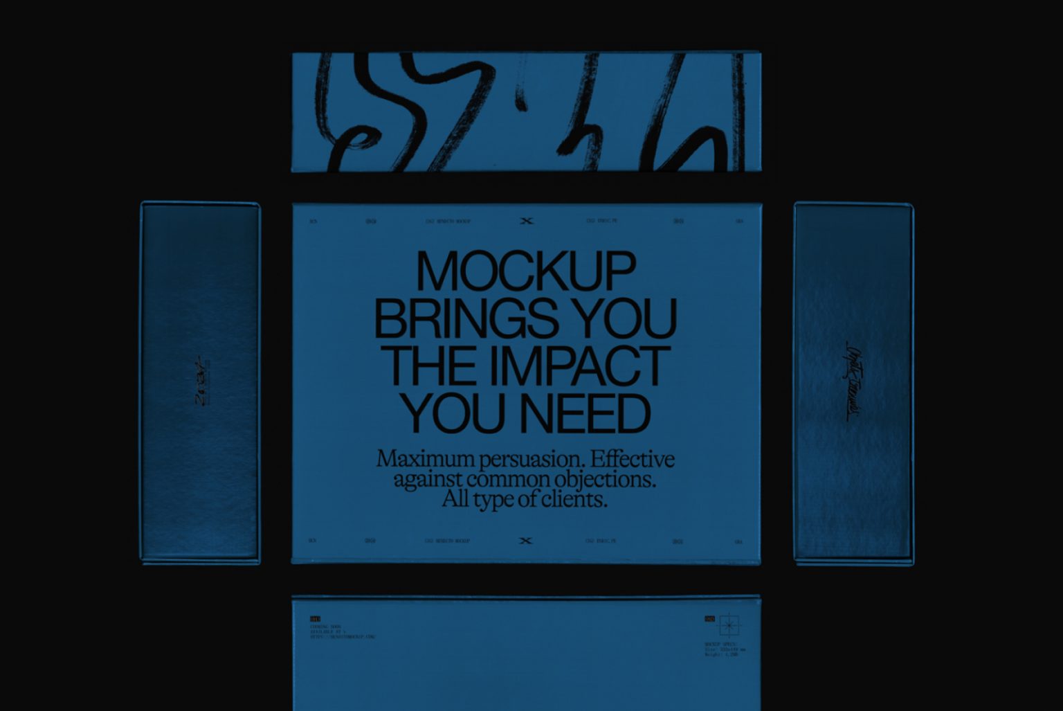 Box OTv101 Mockup, Object Mockup | Supply.Family