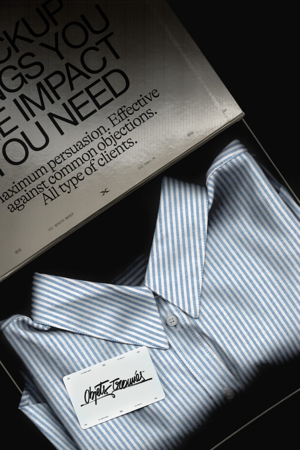 Box OTv102 Mockup, Object Mockup | Supply.Family