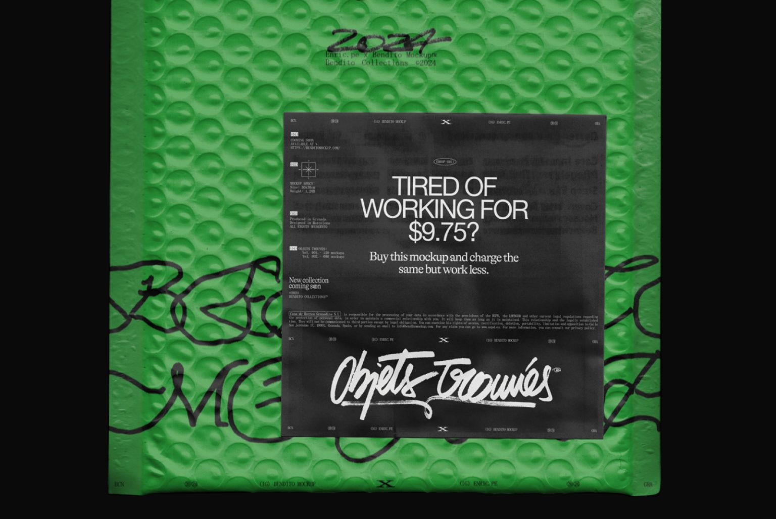 DL/E65 Envelope Standard Mockup — Supply.Family — Mockups, Fonts ...