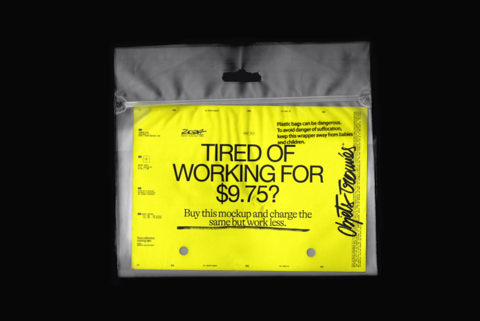 Format Paper Parcel Mockup — Supply.Family — Mockups, Fonts, Graphics ...