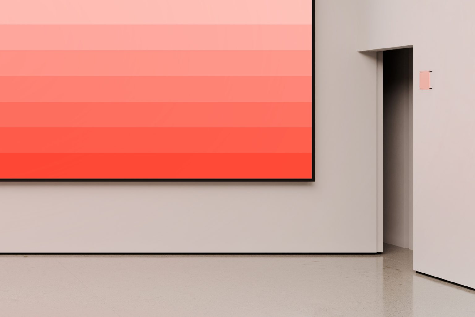 Large Screen Mockup 002, Event Screen Mockup | Supply.Family