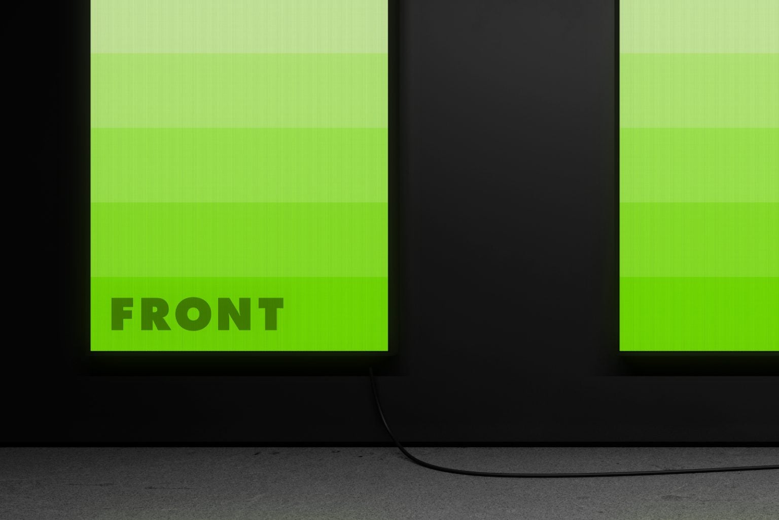 Triple Screen Mockup 001, Large Screen Mockup | Supply.Family
