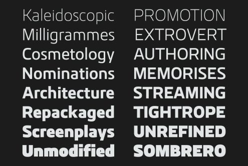 Kuro, Sans Serif Font | Supply.Family