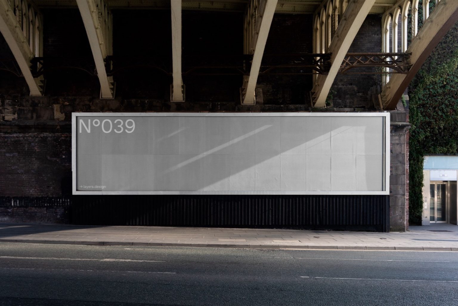 Billboard Mockup — Layers N°039, | Supply.Family