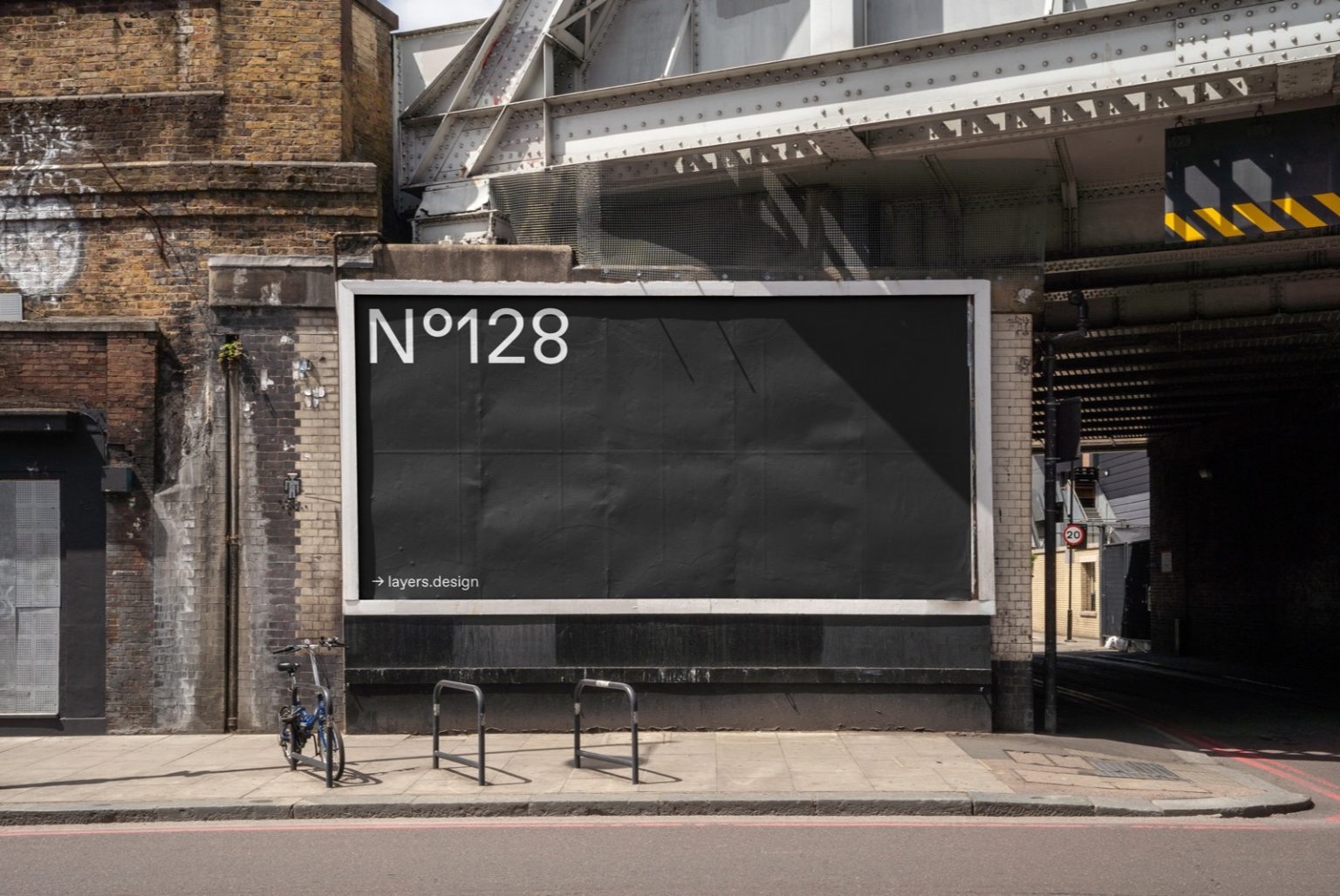 Billboard Mockup — Layers N°128, | Supply.Family