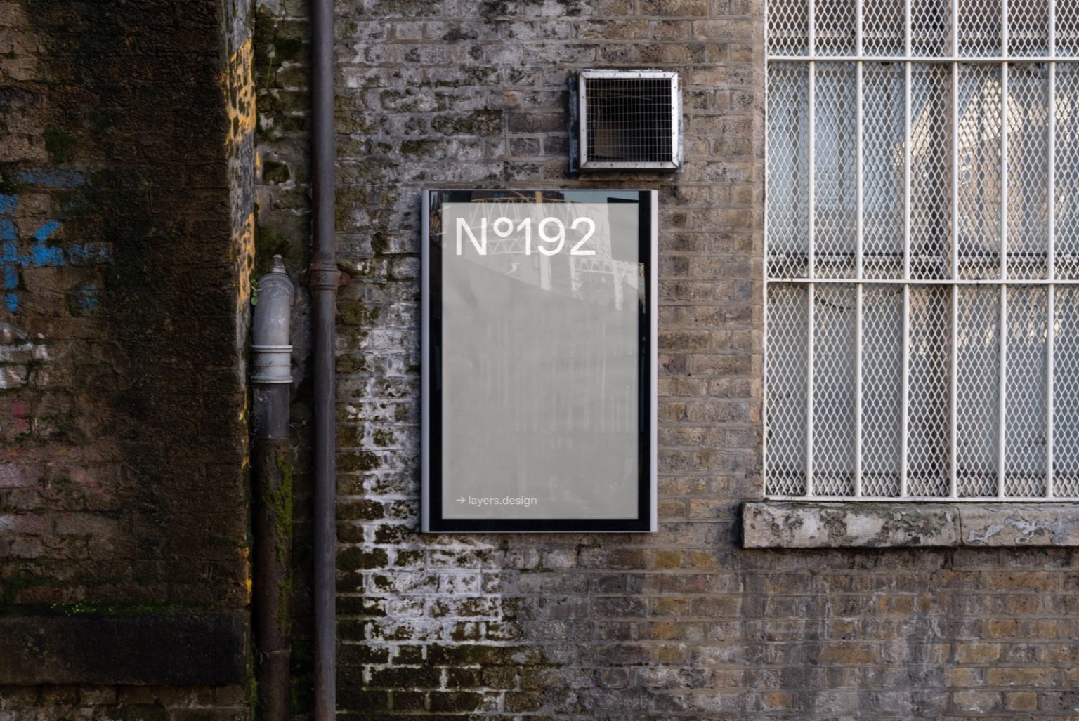 Poster Mockup — Layers N°192, | Supply.Family