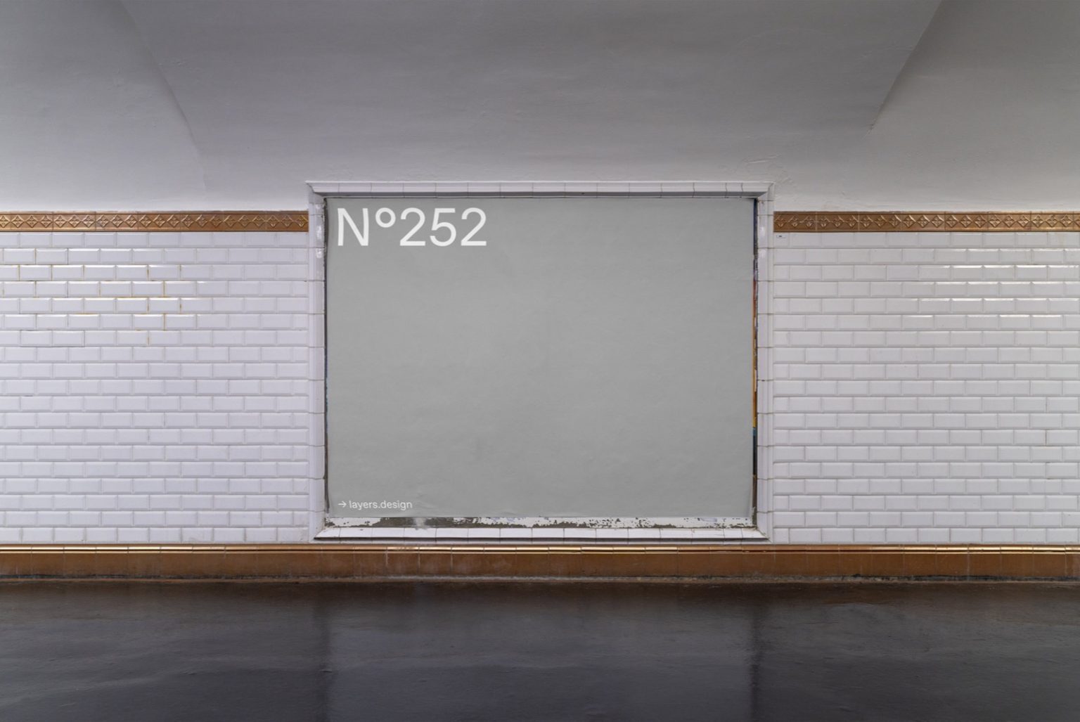 Poster Mockup — Layers N°252, | Supply.Family