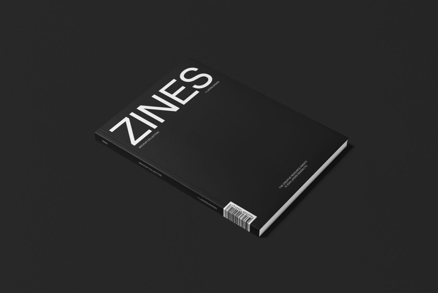 Zine Cover Mockup — Layers N°311, | Supply.Family