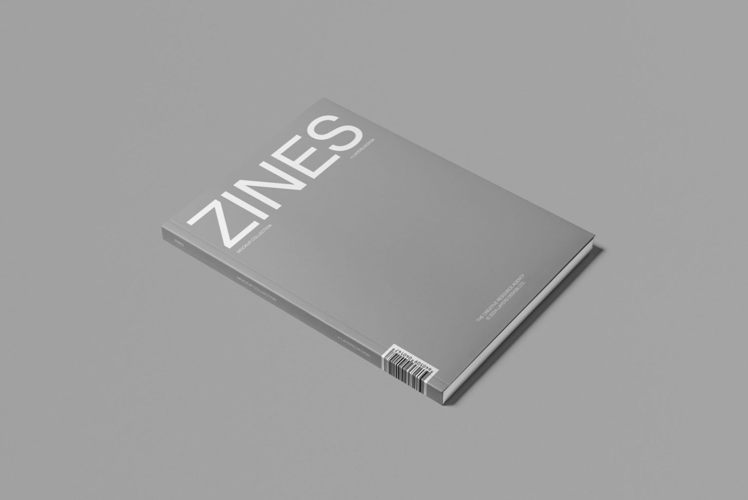 Zine Cover Mockup — Layers N°311, | Supply.Family