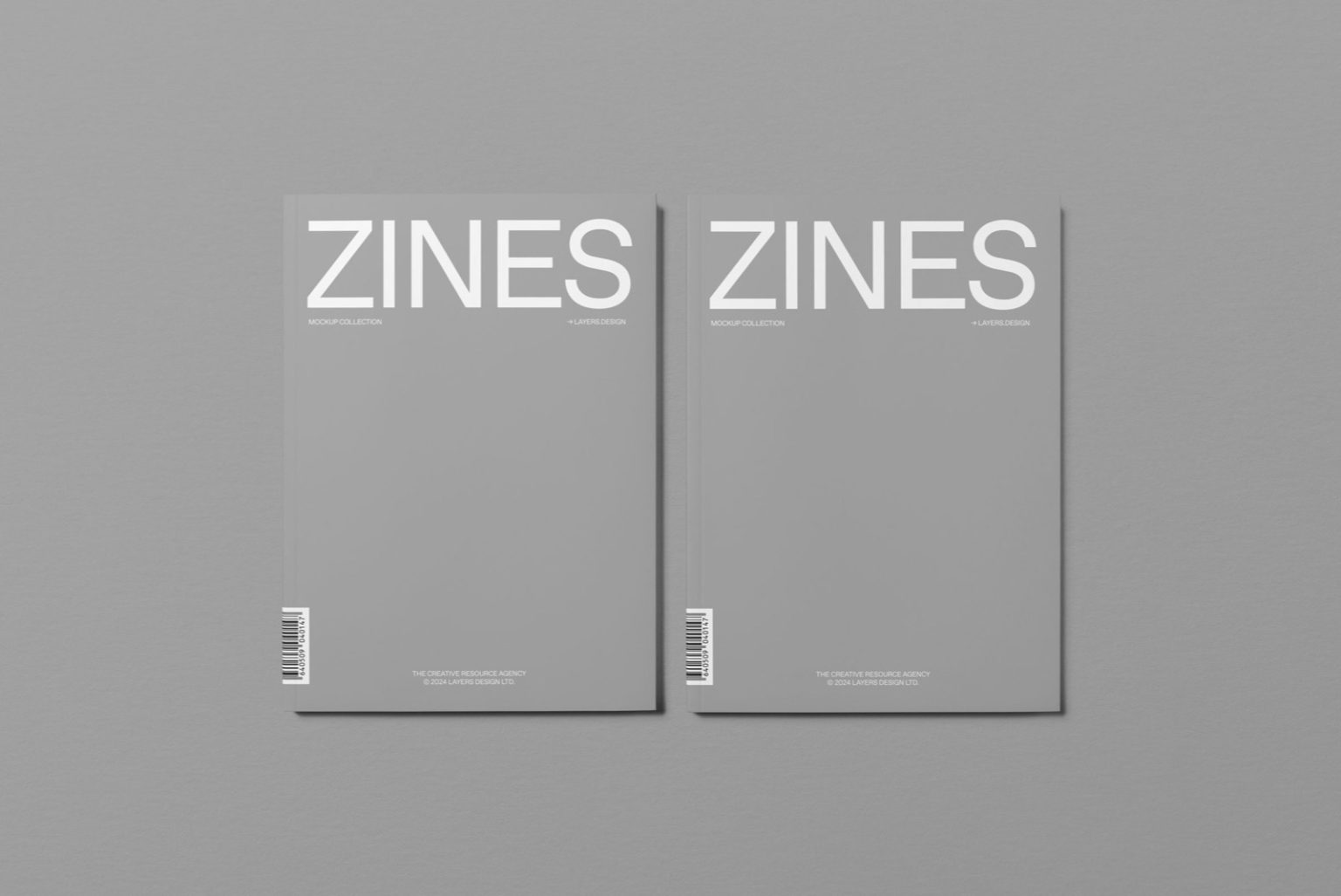 Zine Mockup — Layers N°313, | Supply.Family
