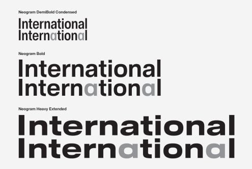 Neogram, Display Font | Supply.Family