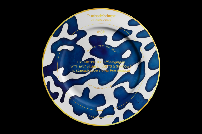 Plate Mockup PMPL24, Object Mockup | Supply.Family