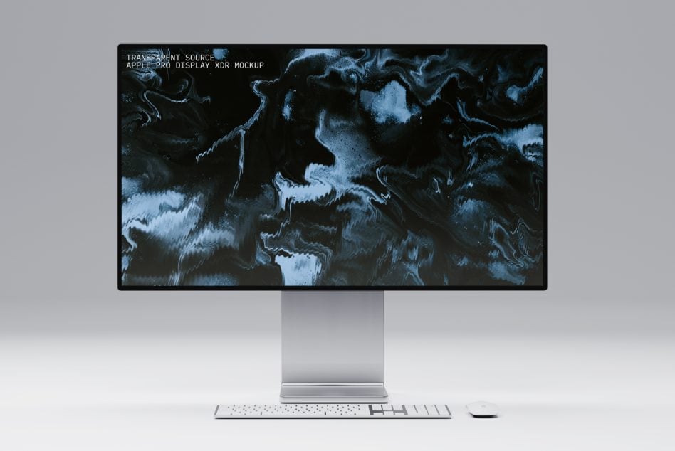 Apple Pro Display HDR Mockup, Tech Mockup | Supply.Family