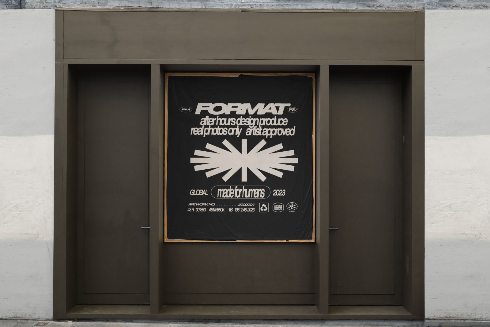 DIY SIGNAGE MOCKUP 01, Event Screen Mockup | Supply.Family