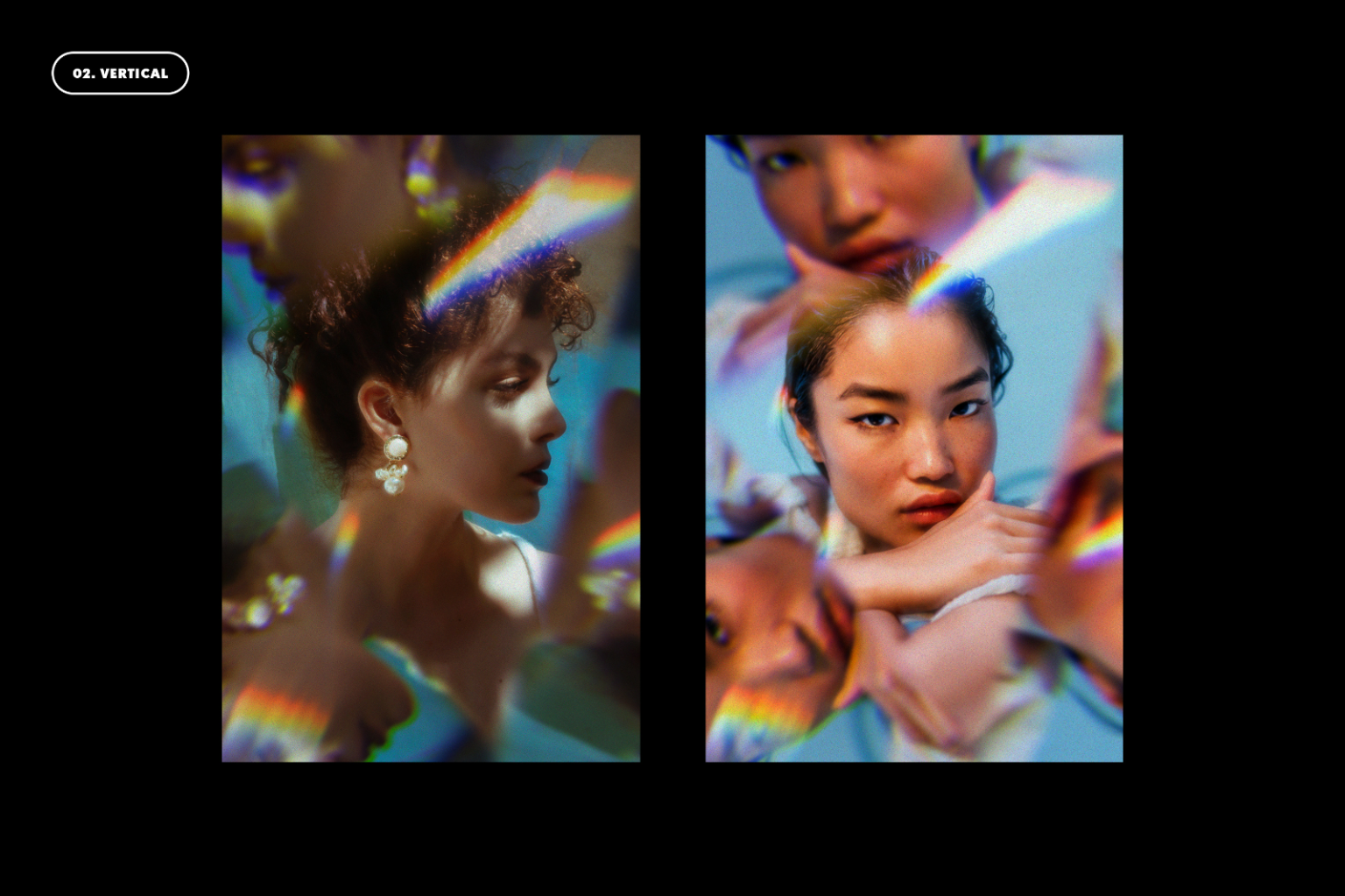Lens & Prism Photo Effects Collection, Photoshop Effect Graphic ...