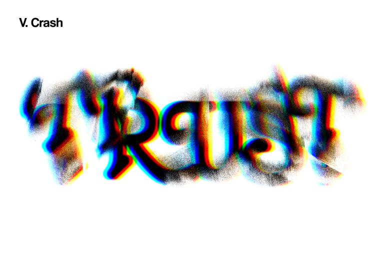 Glitch Distortion Text Effects Collection, Photoshop Effect Graphic ...