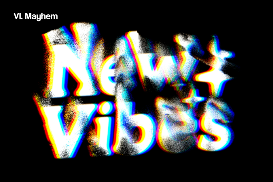 Glitch Distortion Text Effects Collection, Photoshop Effect Graphic ...